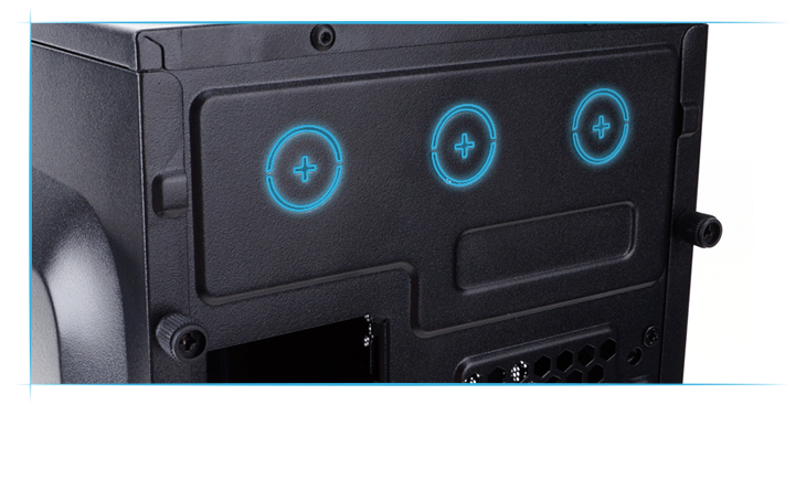 Кутия за компютър Zalman Case ZM-T1 Plus USB 3.0 черна