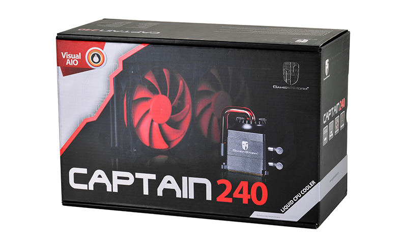 DeepCool Water Cooling CAPTAIN 240 - Intel/Amd - English | Dekada.com