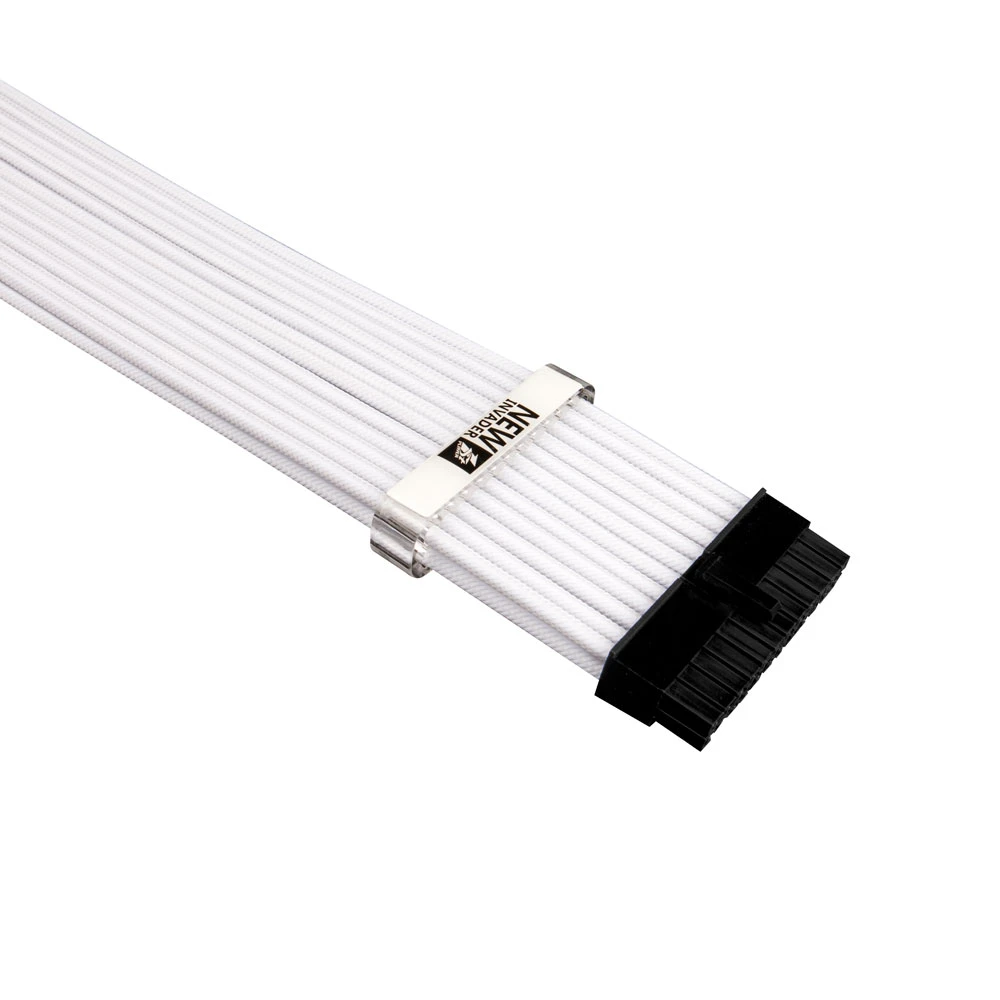 1stPlayer Custom Modding Cable Kit White - ATX24P, EPS, PCI-e - WHT-001 ...