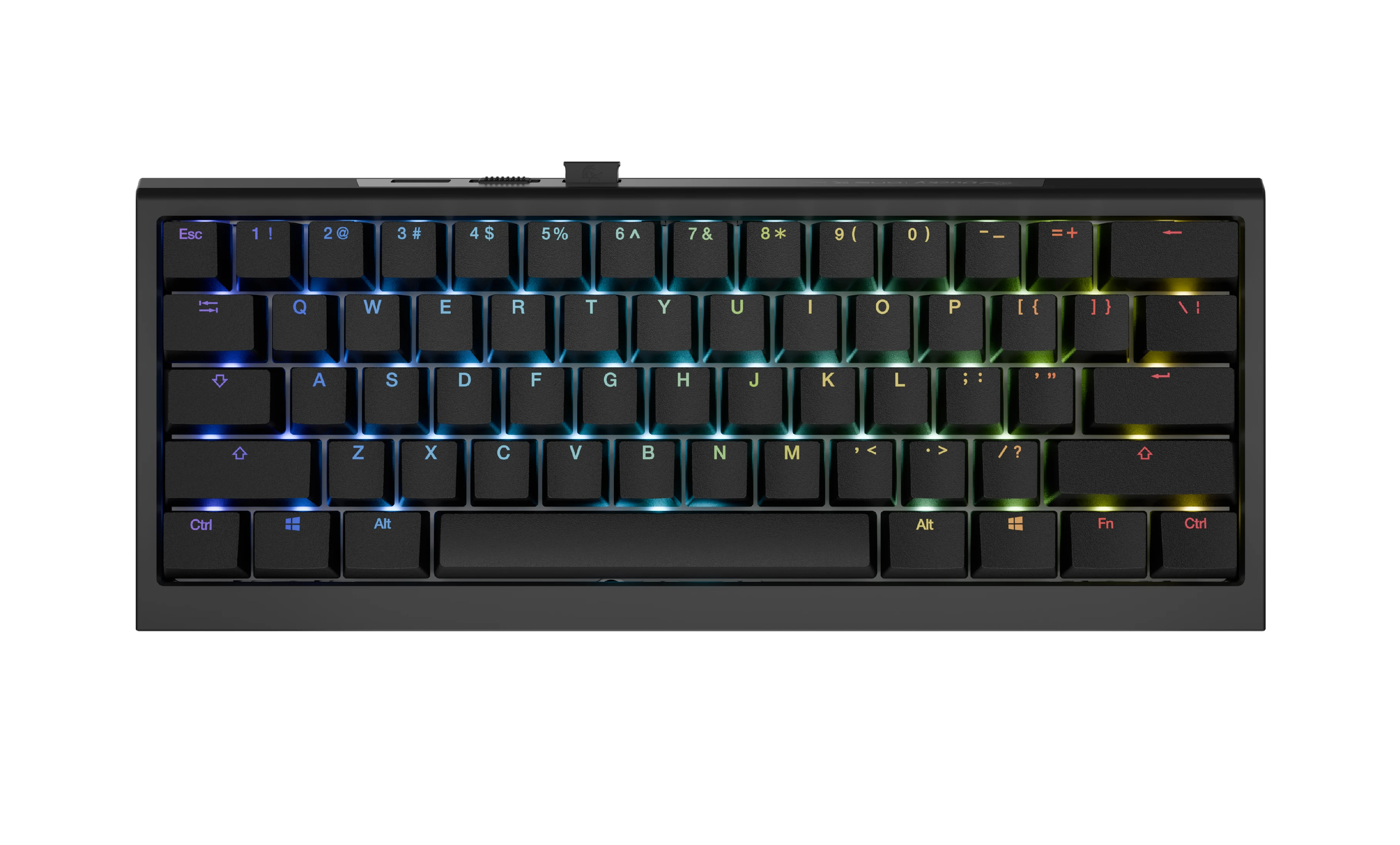 Ducky Professional Gaming Mechanical Keyboard One X Mini Wireless Black ...