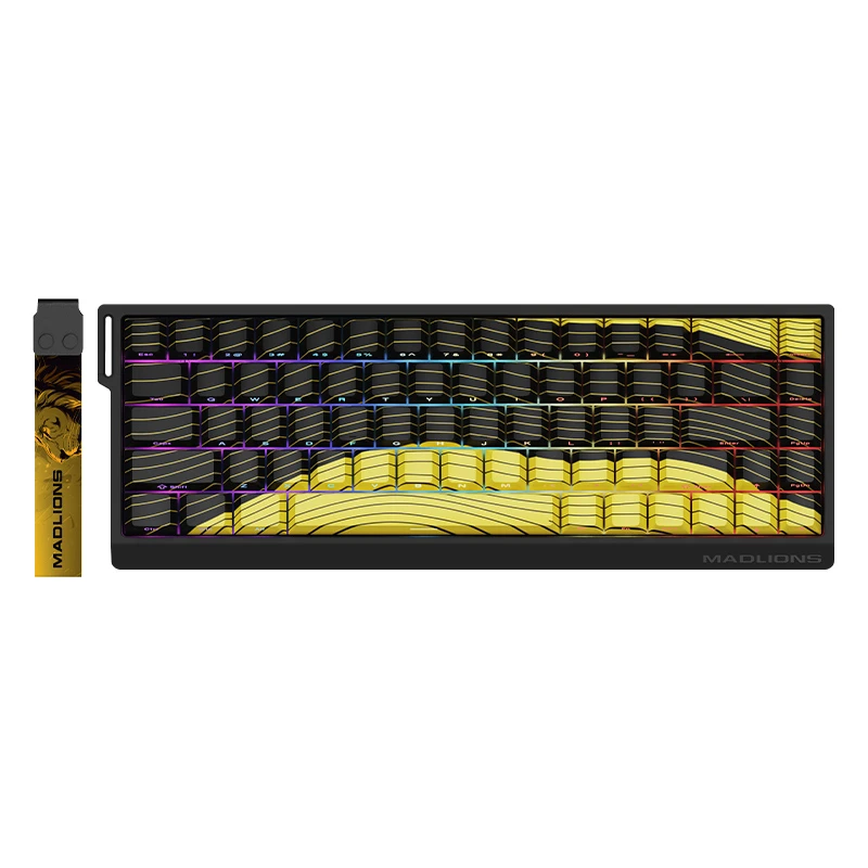 Madlions Professional Gaming Mechanical Keyboard MAD 68 HE Contour ...