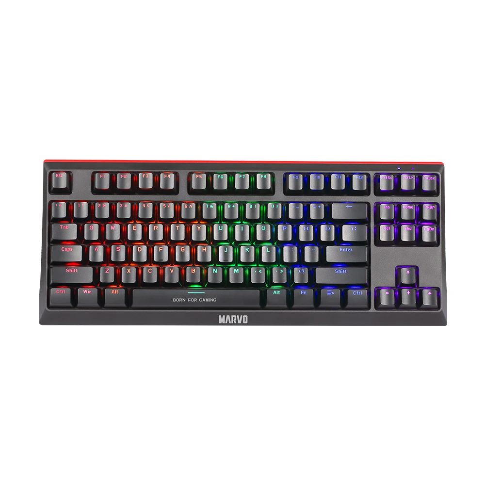 Marvo Gaming Mechanical keyboard KG953G - Blue switches, 87 keys TKL ...