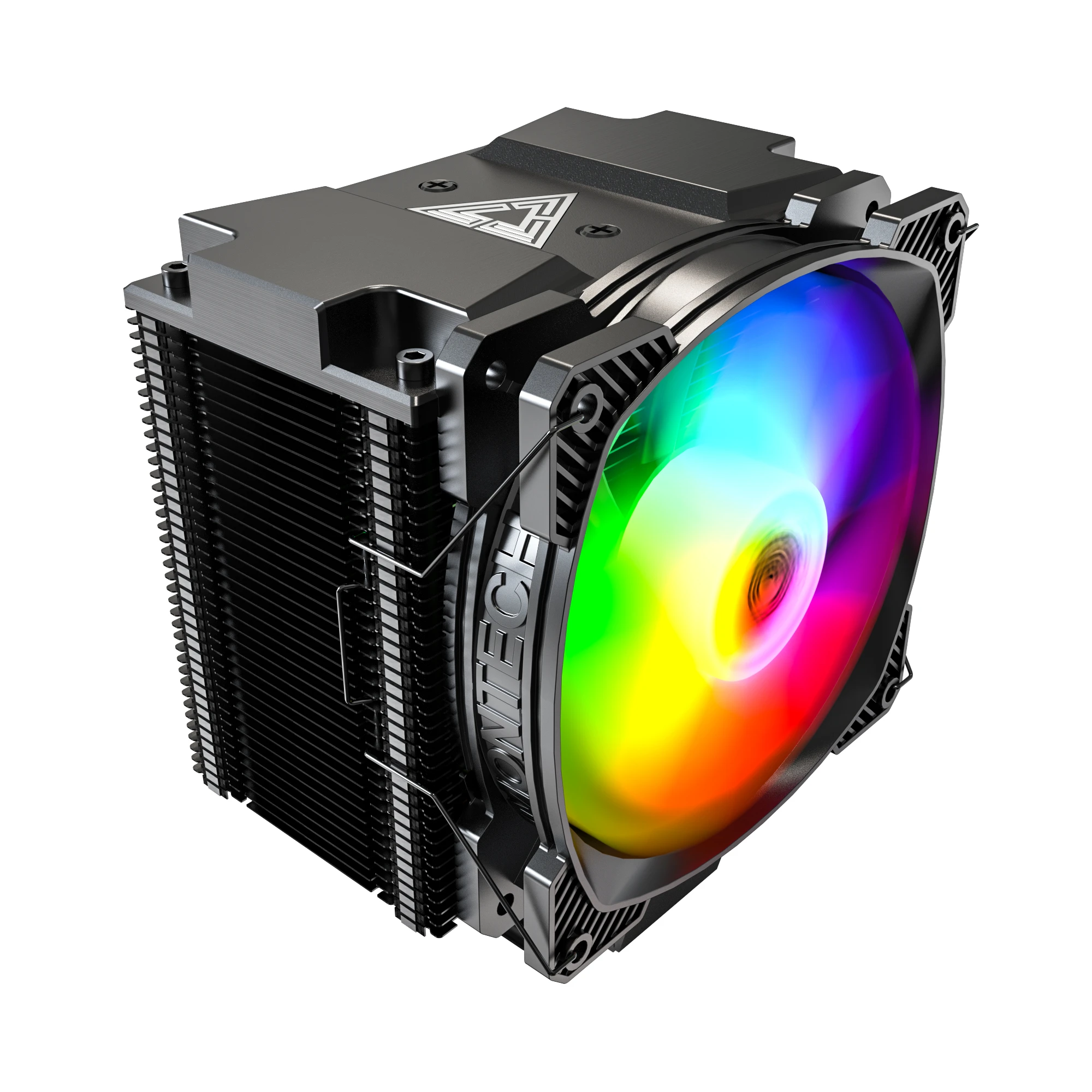 Montech охладител AIR COOLER 210, CPU Cooler, 210W TDP, ARGB, Black ...