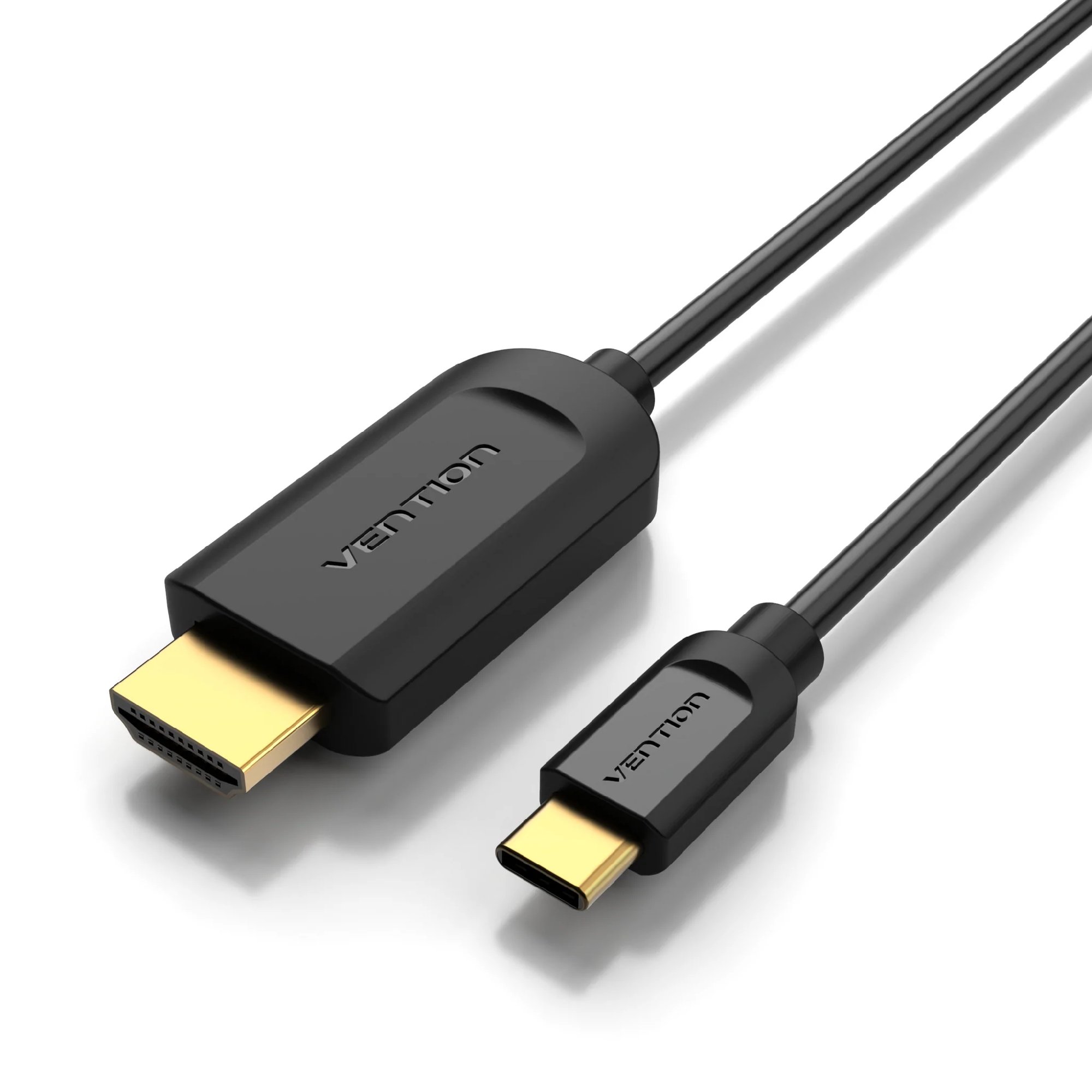 Vention Cable Type-C to HDMI - 2.0m 4K Black - CGUBH - English | Dekada.com